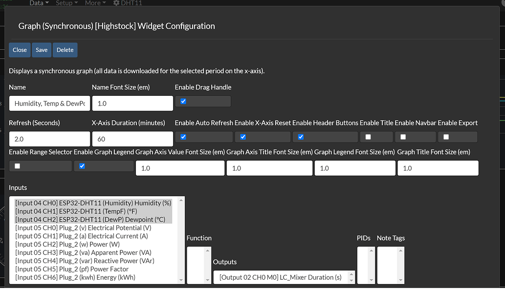 ESP32 - Tasmota - DHT11 - Mycodo - Mycodo Show and Tell - Radical DIY Forum